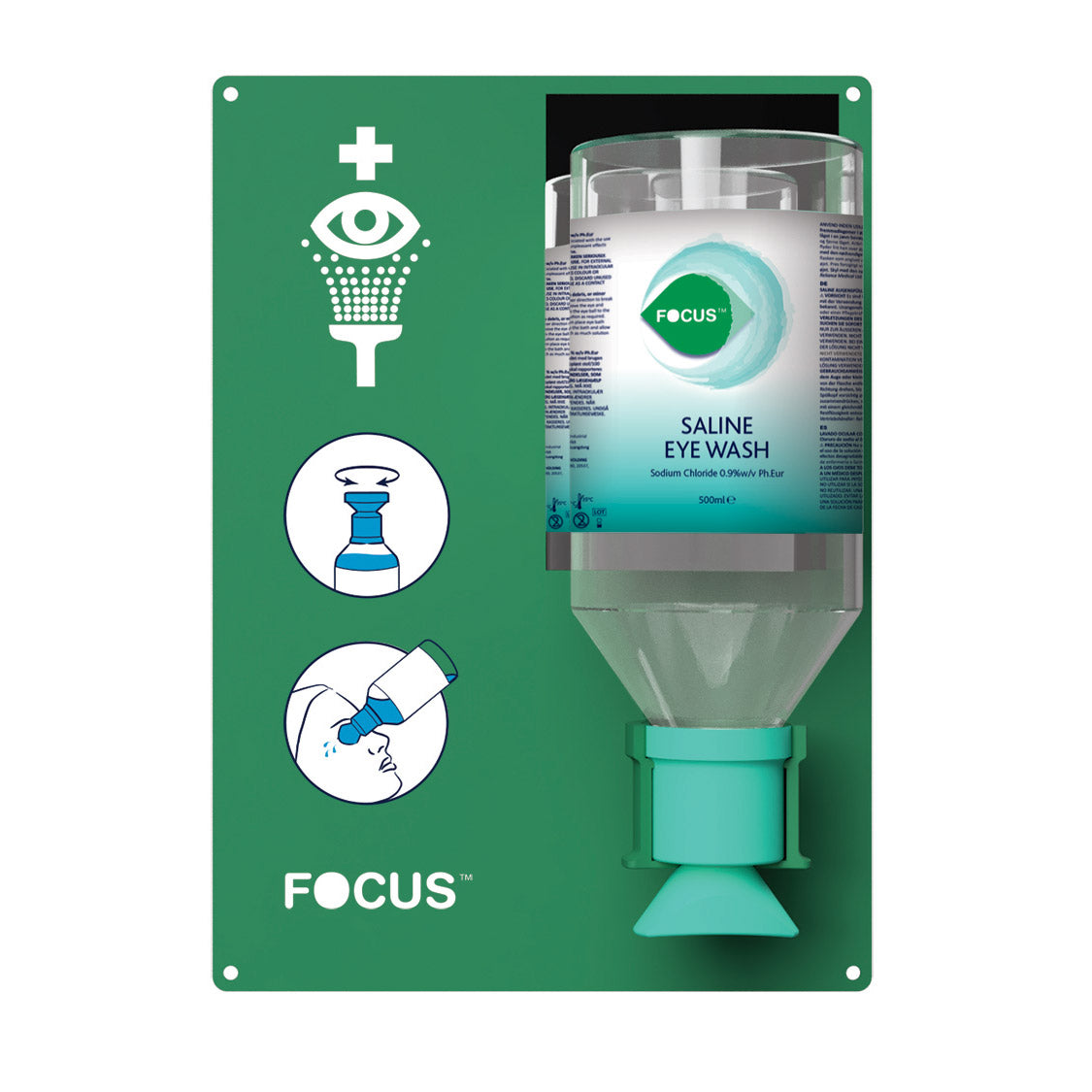 Stazione di lavaggio oculare Focus con staffa (singola) – CFS Prodotti ...