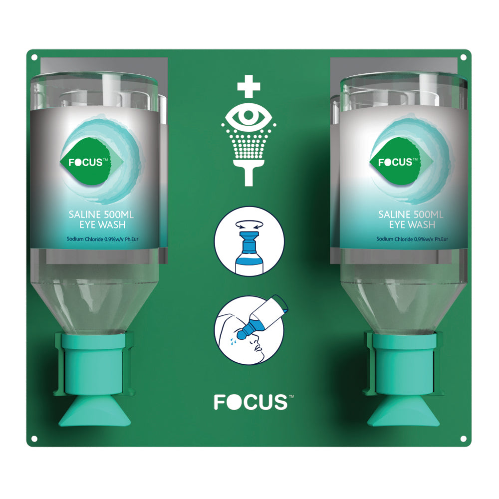 Stazione di lavaggio oculare Focus con staffa (doppia) – CFS Prodotti ...