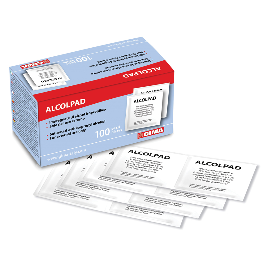 Tamponi disinfettanti Alcomed Alcohol Pad (conf. 100 pz.) – CFS ...